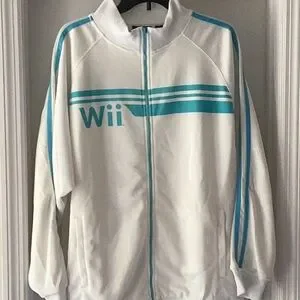 Nintendo | Jackets & Coats | Nwt Nintendo Wii Sports Track Jacket Mens ...